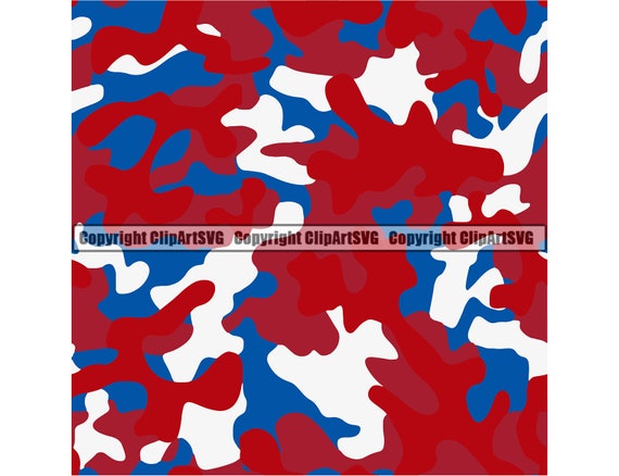Red Urban Camo Wallpaper