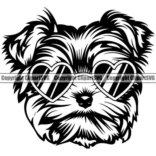 Yorkie Svg - Etsy