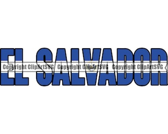 El Salvador Logo Svg - Etsy