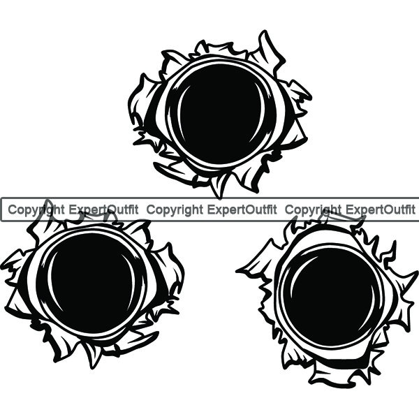 Bullet Wound - Etsy