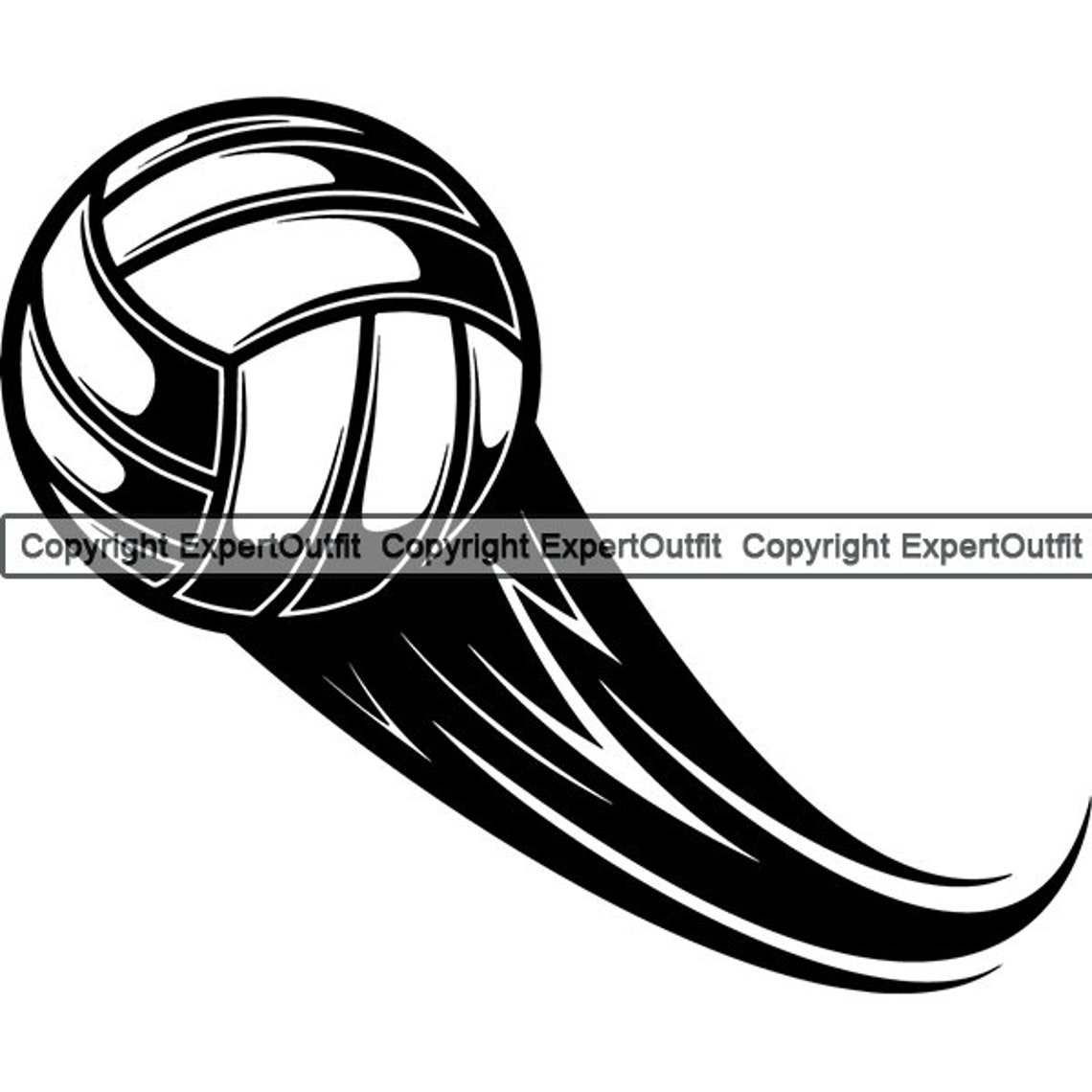 Volleyball Ball Motion Fast Speed Lines Team Player Competition ...