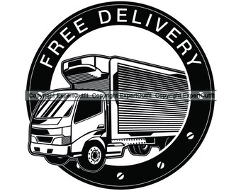 Box Truck Svg | Etsy