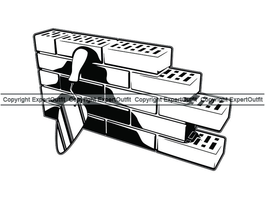 Mason Logo #1 Brick Construction Concrete Masonry Bricklayer Trowel ...