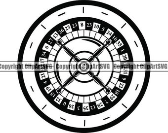 Roulette Table Svg - Etsy