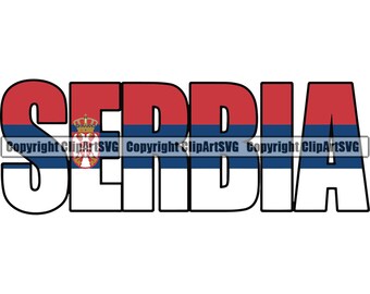 Serbian Logo Svg - Etsy