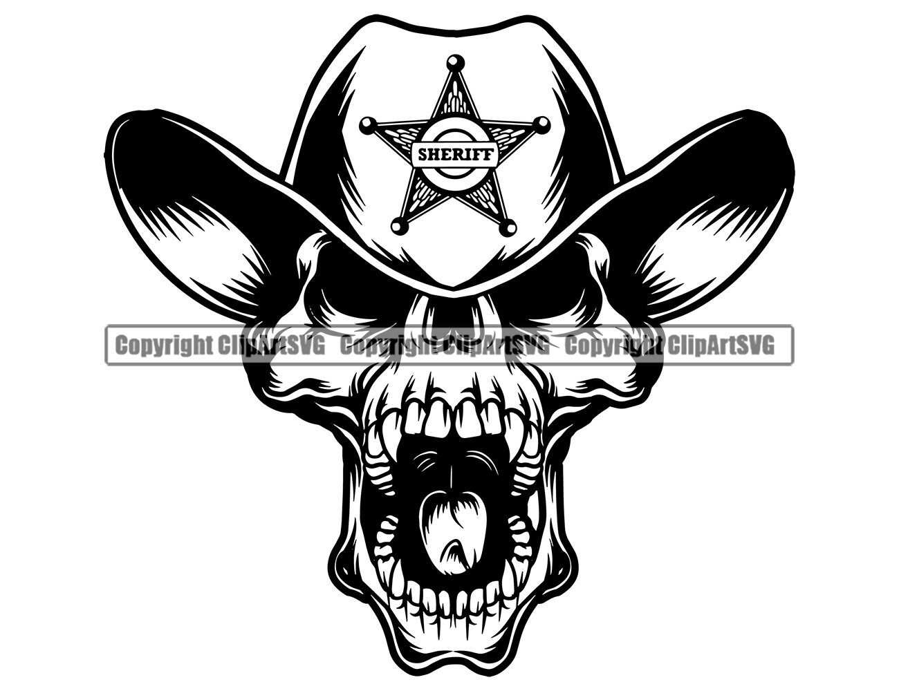 Cowboy Skull Sheriff Outlaw Country Gun Scarf Boot Western - Etsy