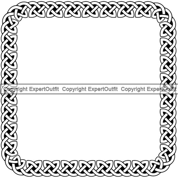 Celtic Frame Svg - Etsy