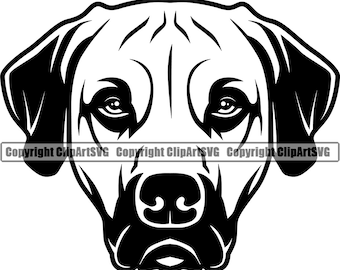 Rhodesian Ridgeback Clipart - Etsy
