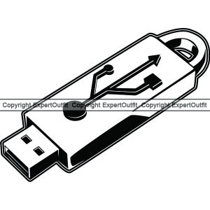 Usb Clipart - Etsy