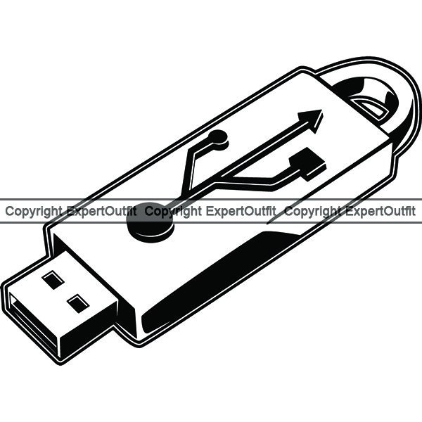 Flash Drive Clip Art