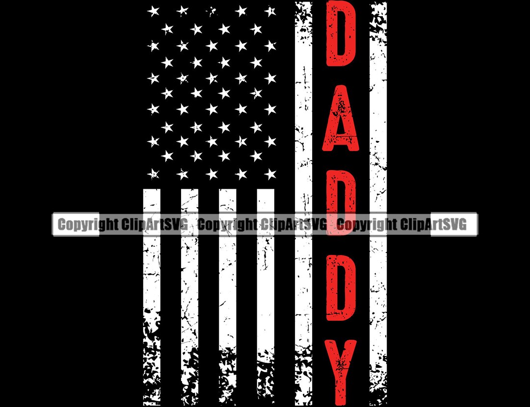 Dad Daddy USA American Flag America United States Parent World's Best ...