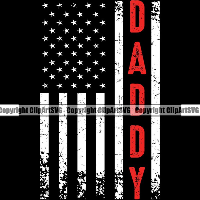 Daddy Flag Svg - Etsy