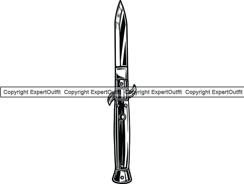 Switchblade Clipart