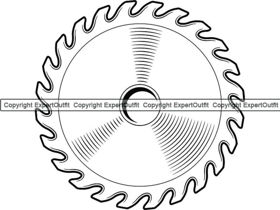 Saw Blade #5 Hardware Cutting Cut Shape Wood Tool Handyman Woodworking ...