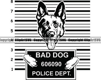 Bad Cop Svg - Etsy