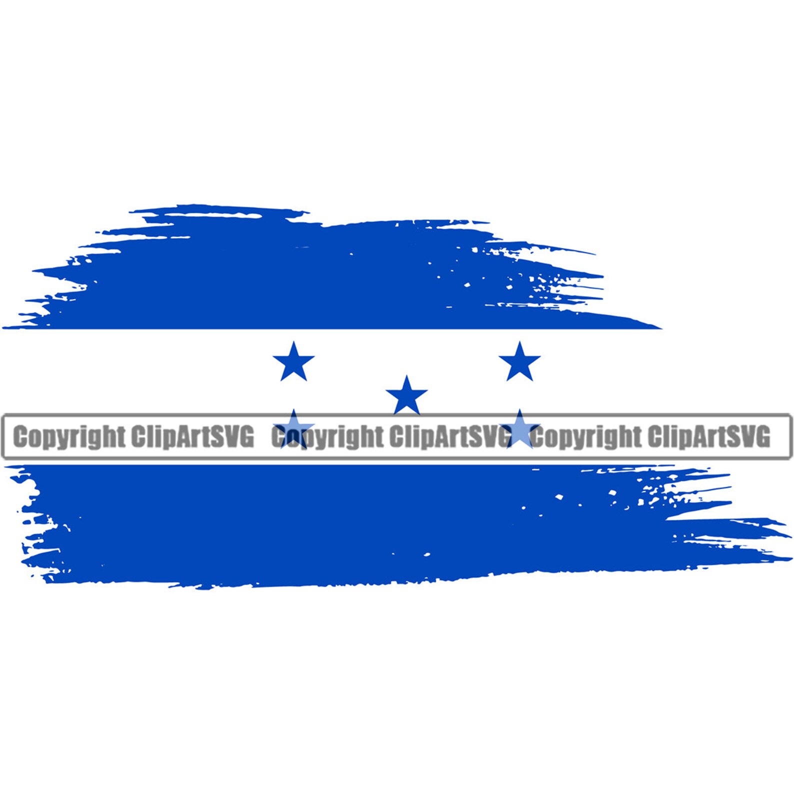 Honduras Honduran Distressed Ripped Torn Flag Caribbean Island Country ...
