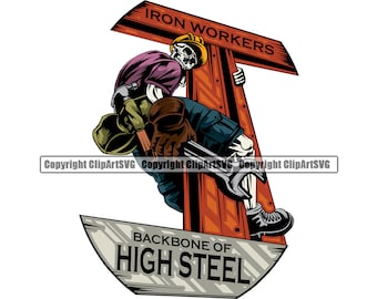 Steel Worker Skeleton Welder Welder Welding Metal Iron Beam - Etsy