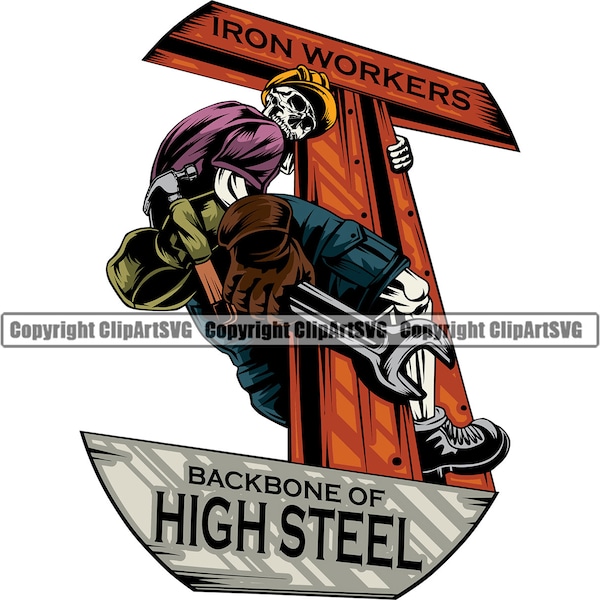 Iron Worker Svg - Etsy