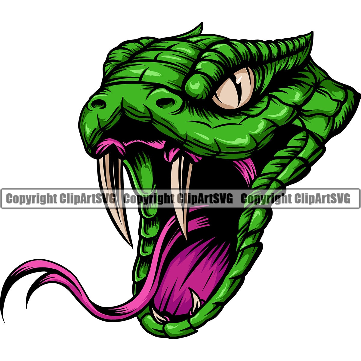 Rattlesnake Clipart Vector Images