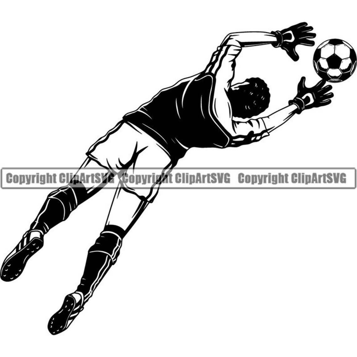 Soccer Player Logo Kick Ball Net Goal Futball Field Ball Team Sport ...