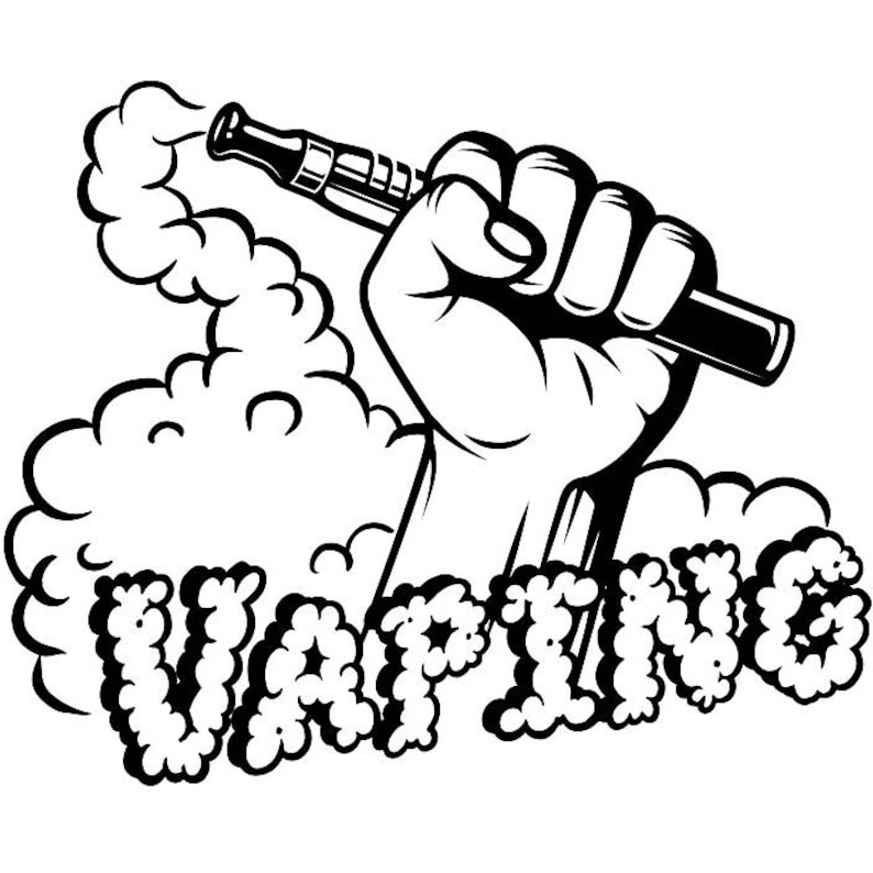 Vaporizer Logo 14 Vape Vapor Crossed Smoking Smoke Shop Smoker Cloud | Etsy