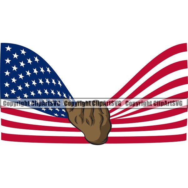 Hand Pulling American Flag Svg - Etsy