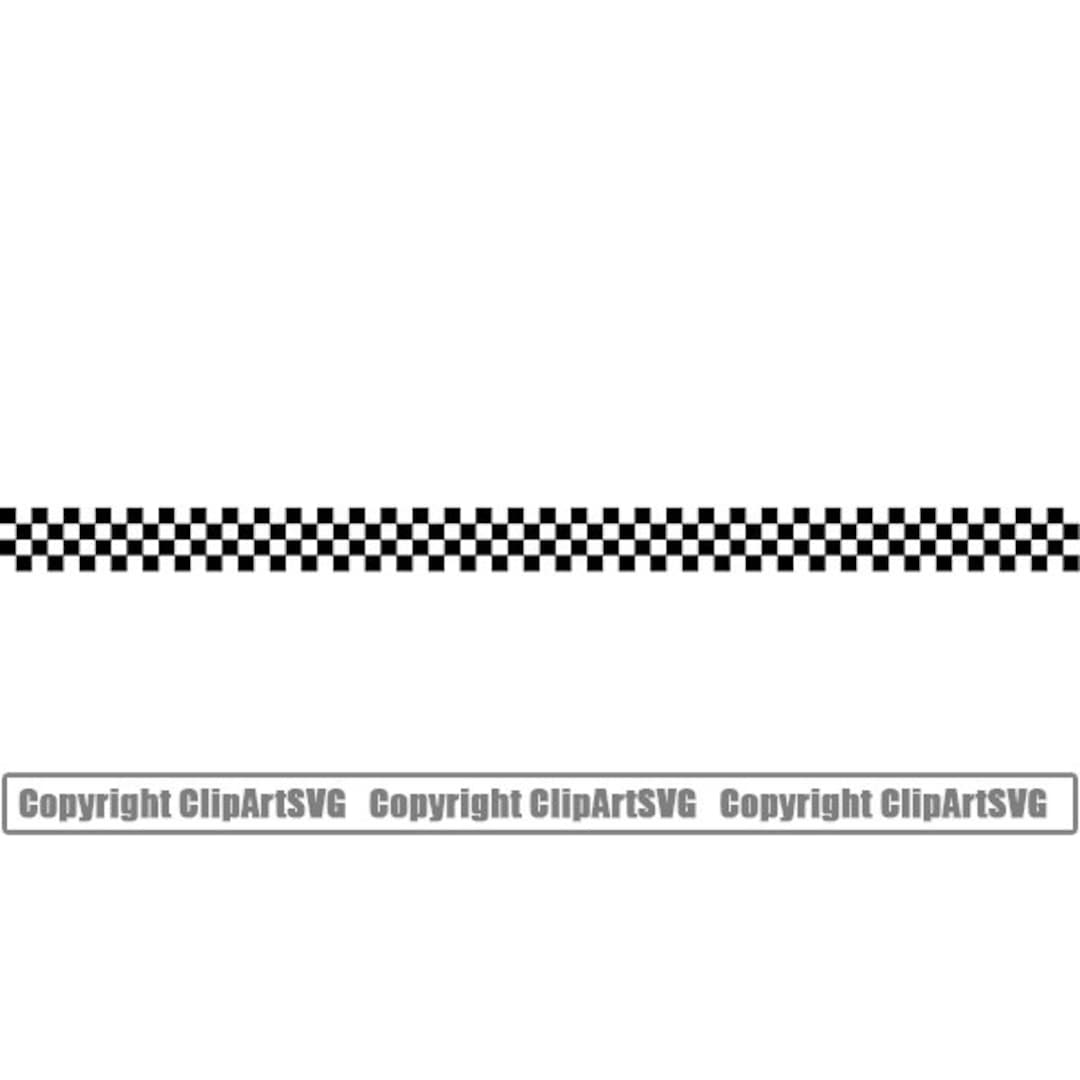 Checkered Flag Clipart Border