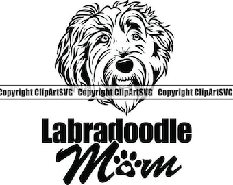 Labradoodle Logo Vector - Etsy