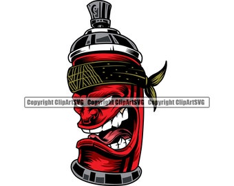 Spray Can Logo - Etsy