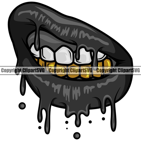 Gangster Drip Svg - Etsy