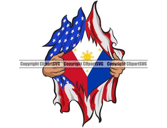 Philippines Filipino Superhero Hand Fist Power Unity Flag | Etsy Canada