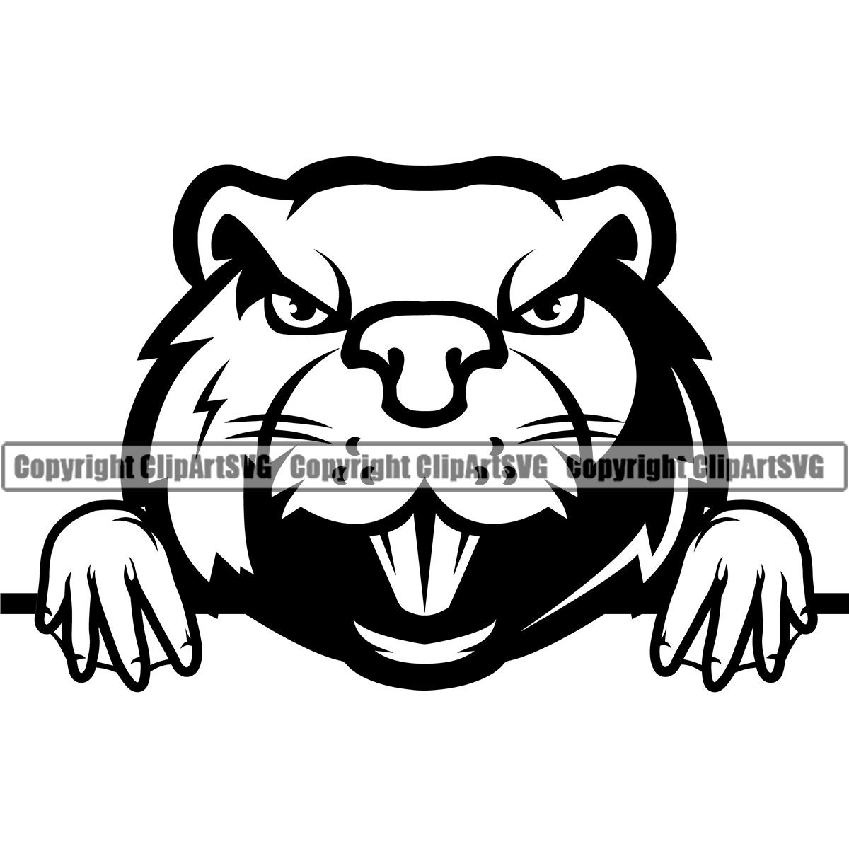 Beaver Teeth Clip Art