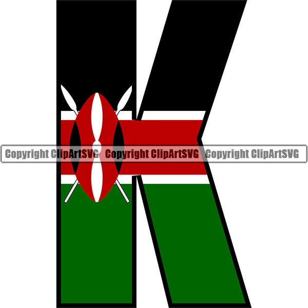 Kenyan Map Svg - Etsy