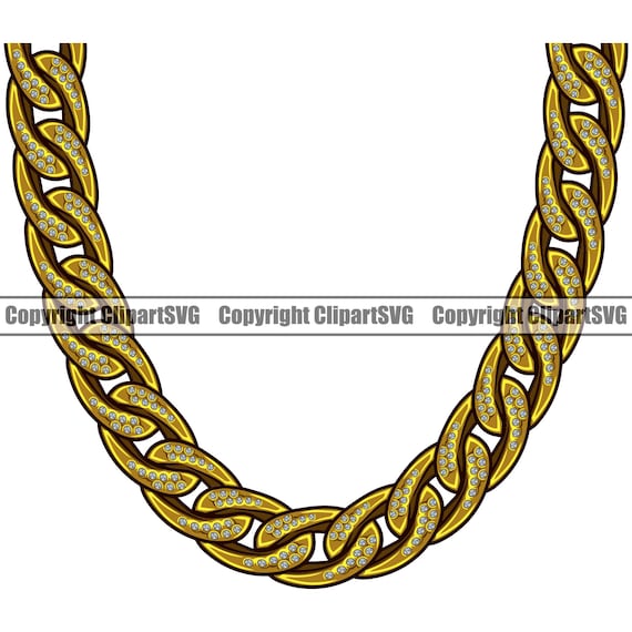Gold Money Chain Png