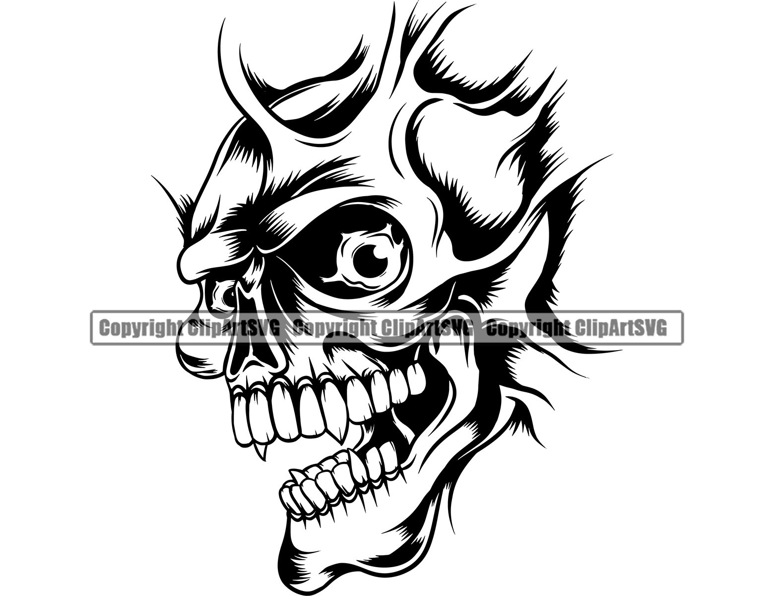 Real Skull Png