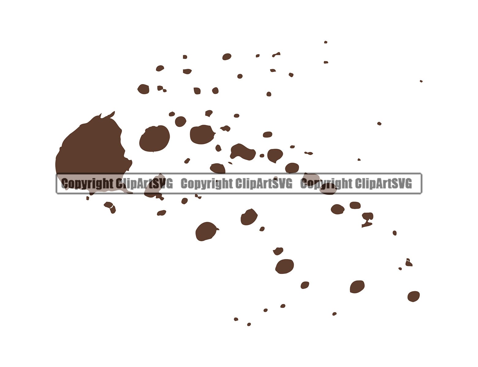 Mud Chocolate Splash Drip Splatter Splat Liquid Drop Paint Poop Feces ...