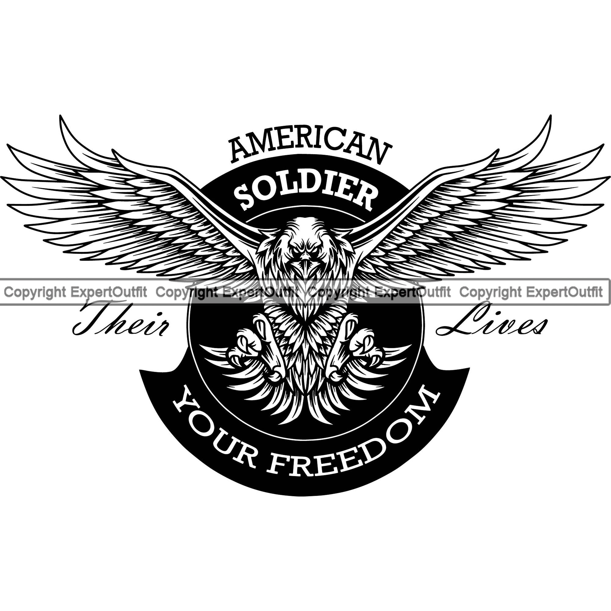 American Military Eagle Symbol