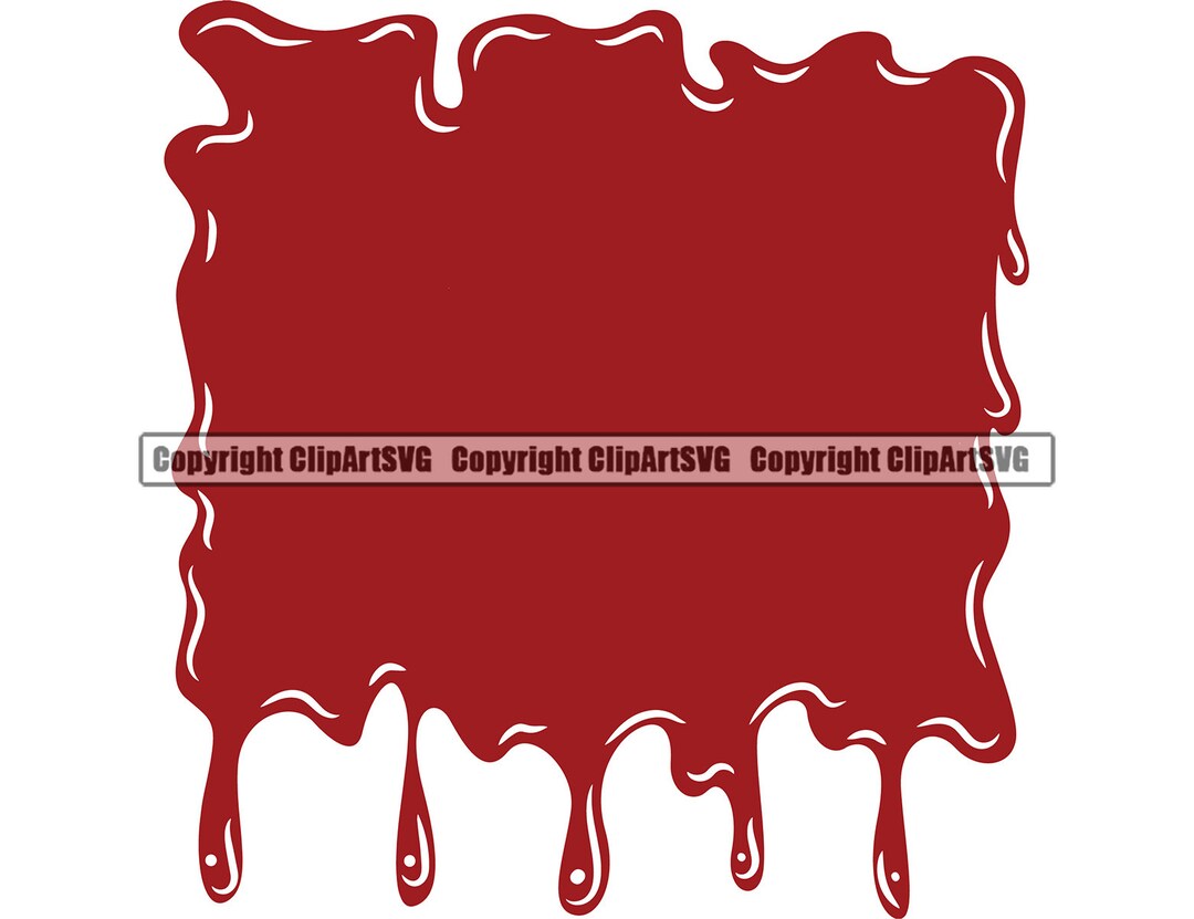 Blood Sign Drip Dripping Drop Cut Injury Wound Splatter Liquid Spill ...