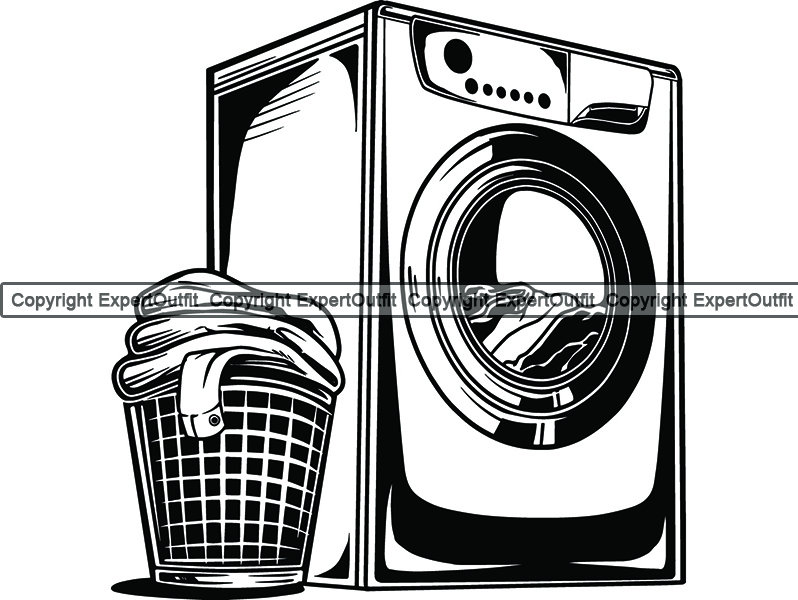 Clothes Dryer Clip Art