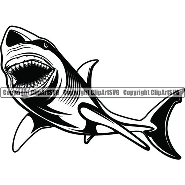 Jaws Logo Svg - Etsy