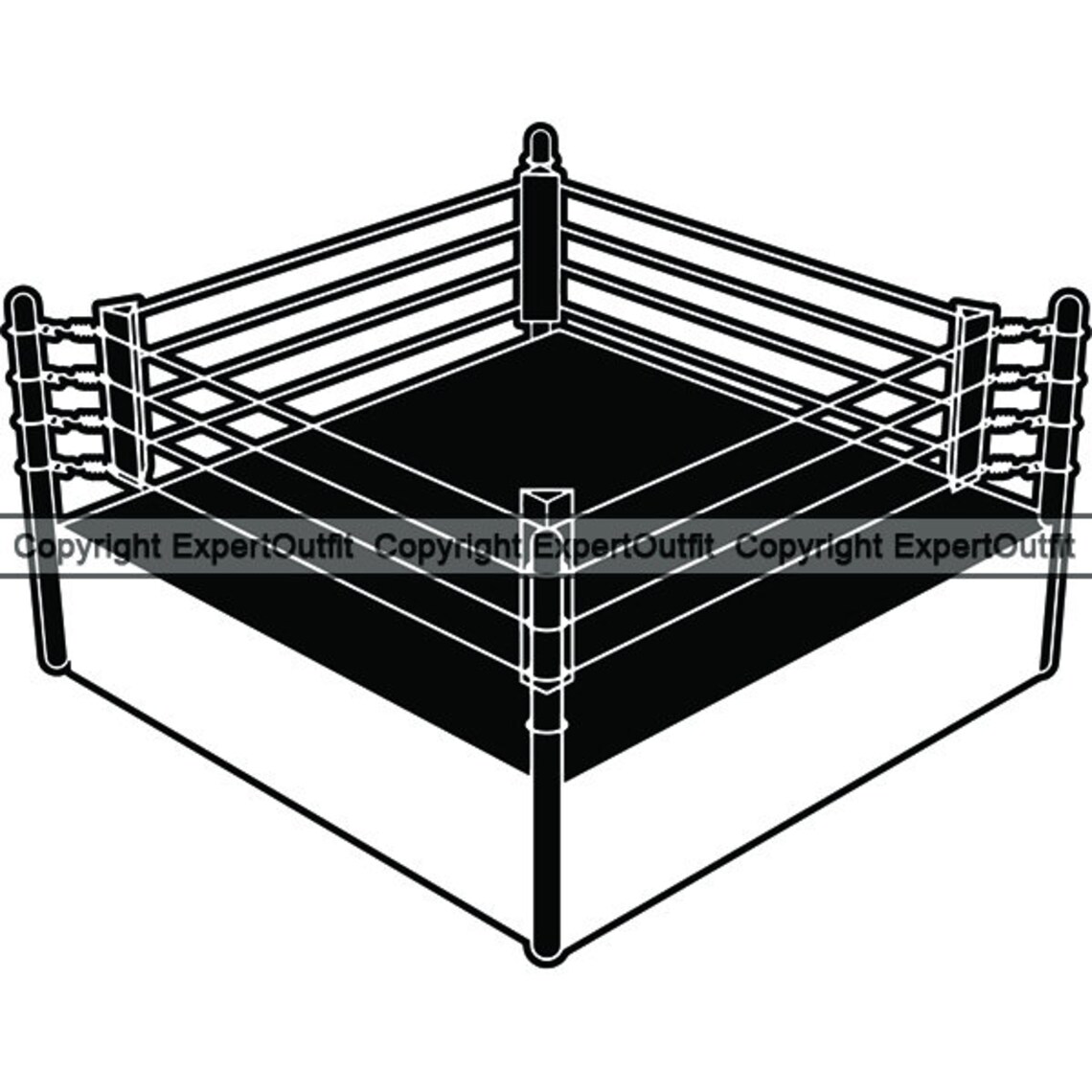 Boxing Ring Boxer Champion World Referee Coach Train Training - Etsy