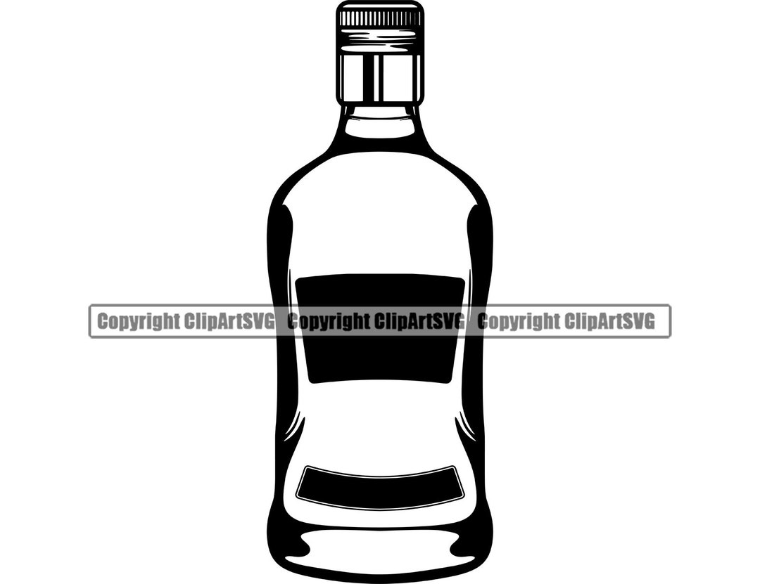 Liquor Bottle Alcohol Whiskey Vodka Rum Drink Bar Pub Tavern Party ...