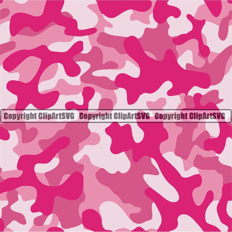 Hot Pink Camo - Etsy