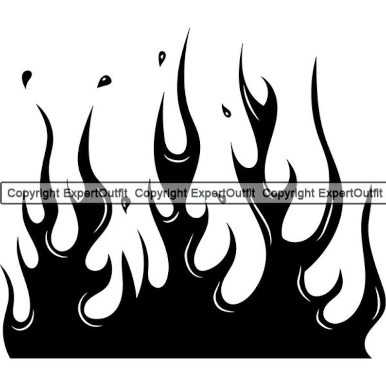 Fire Flames Hot Rod Hell Inferno Blaze Blazing Burn Gas Heat Danger ...
