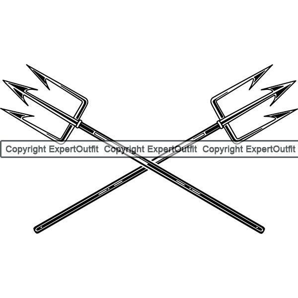 Devil Pitchfork Svg - Etsy