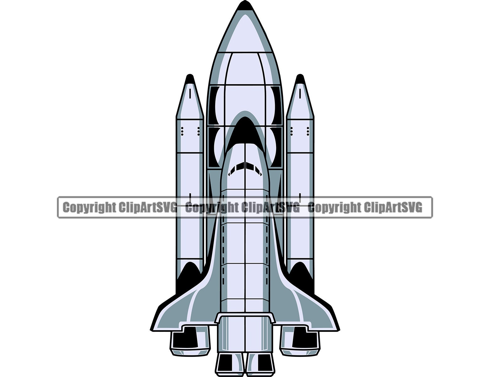 Nasa Space Ship Clip Art