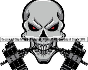 Skeleton Working Out - Etsy