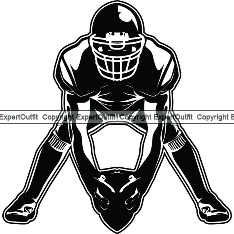 Football Center Svg - Etsy