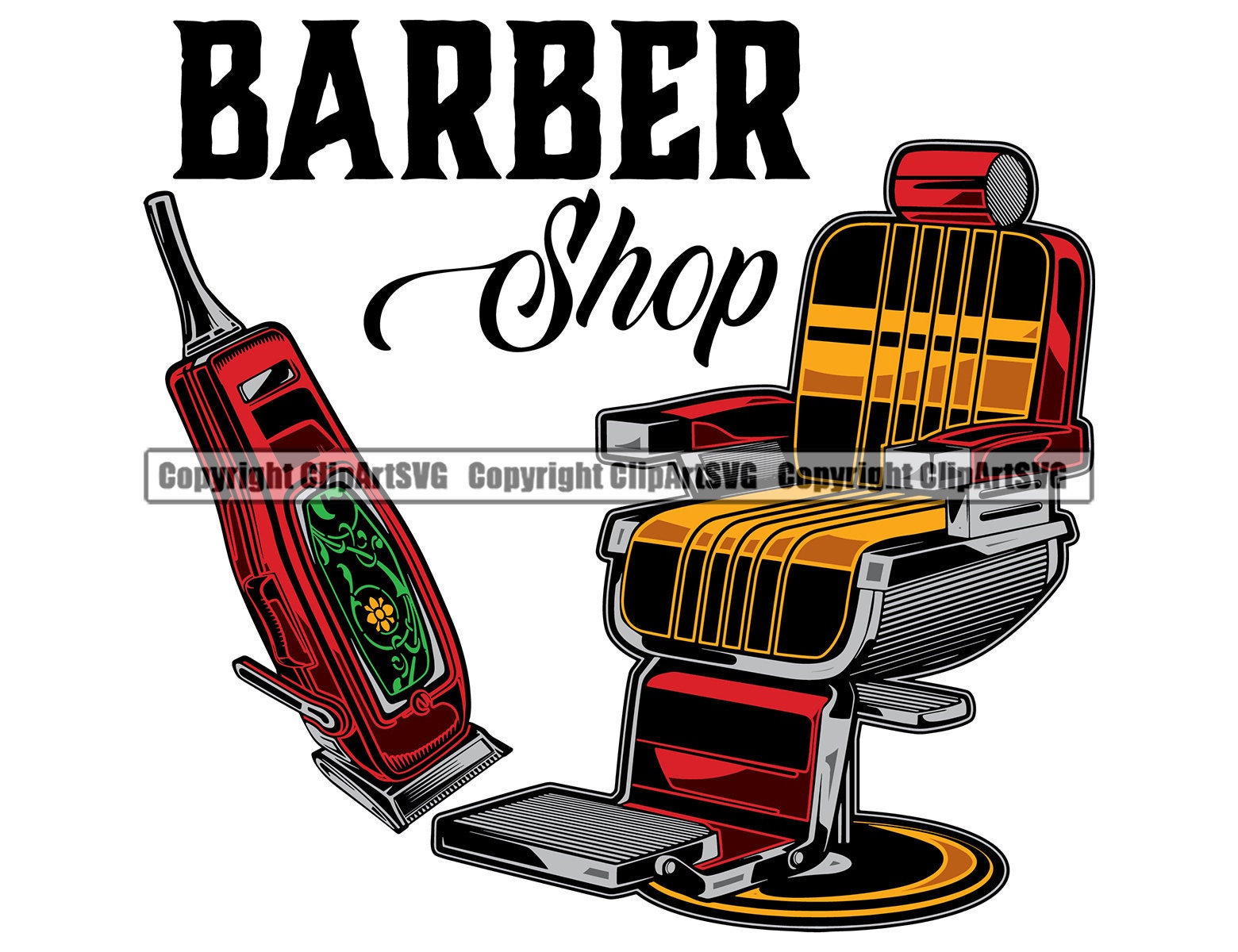 Graphic Barber Clippers