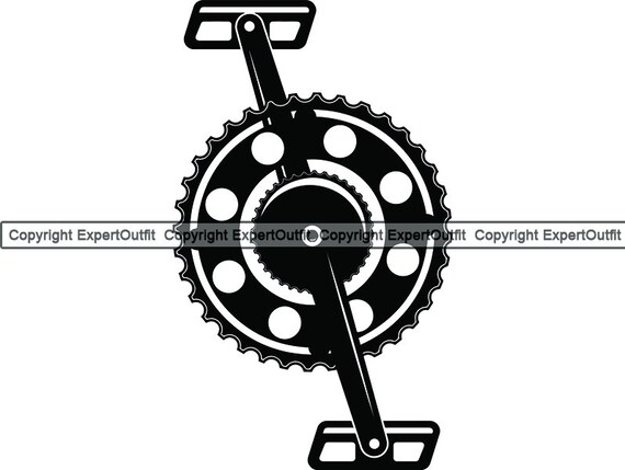 Bike Crank Vector